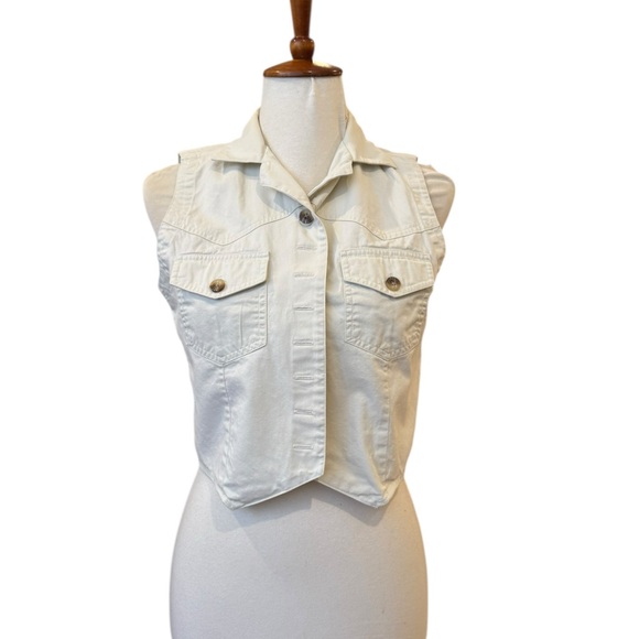 St. John's Bay | Jackets & Coats | St Johns Bay Womens Light Tan Vest ...